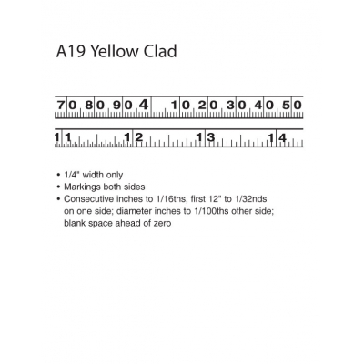 Lufkin Pipe Diameter Tape Measure with your Logo in Full Color