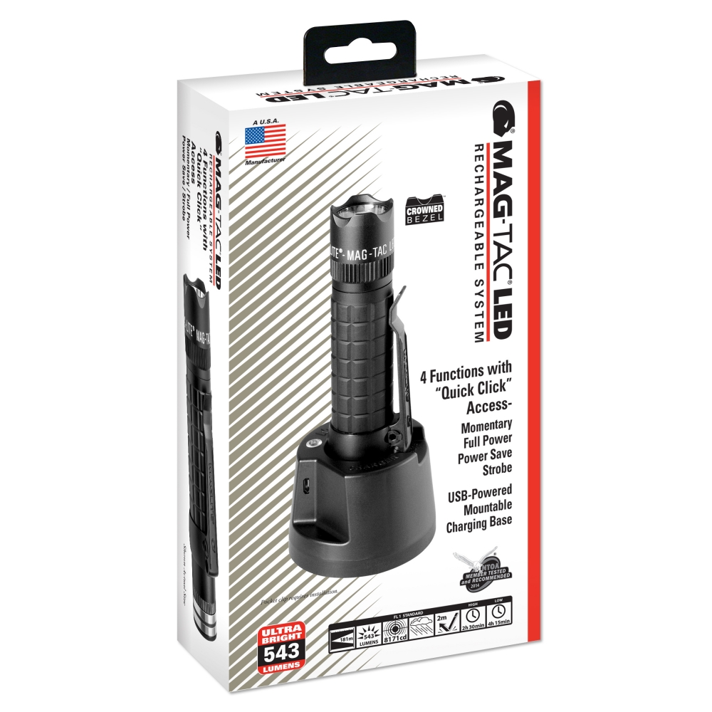 MagTac LED Rechargeable Flashlight System for Your Best Customers and ...