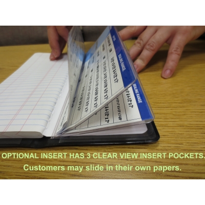 Flexible Tally Book with Sewn Pad 3315 With Your Logo
