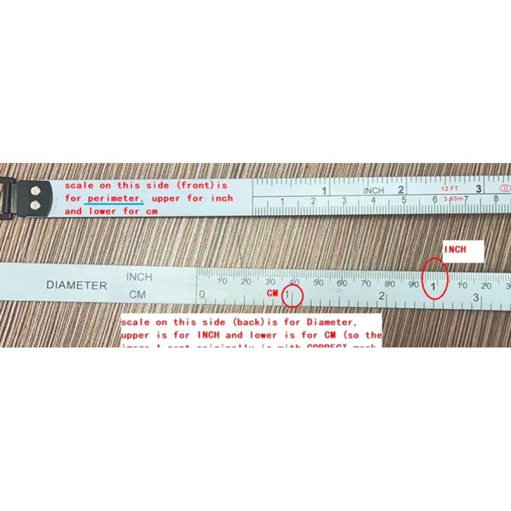 CEDAR CREEK® DIAMETER TAPE MEASURE 155 with Your Company Logo