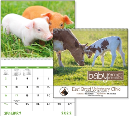 Old MacDonald Had… Farm Animal Promotional Calendars? – Business Gift ...