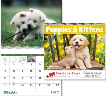 We Dare You To Not Look At These Cute Puppy Promotional Calendars ...
